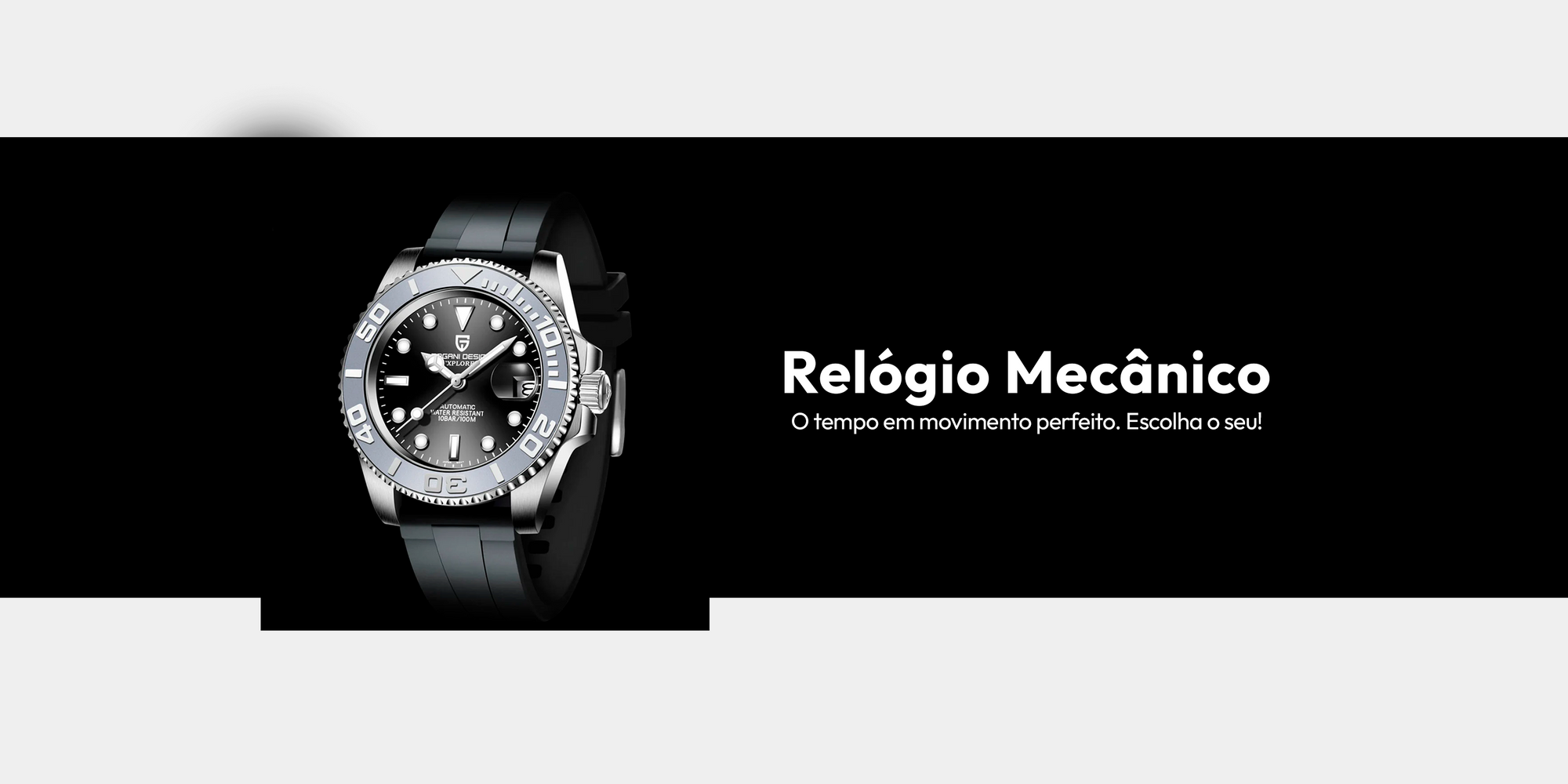 Relógio Mecânico - Pagani Design